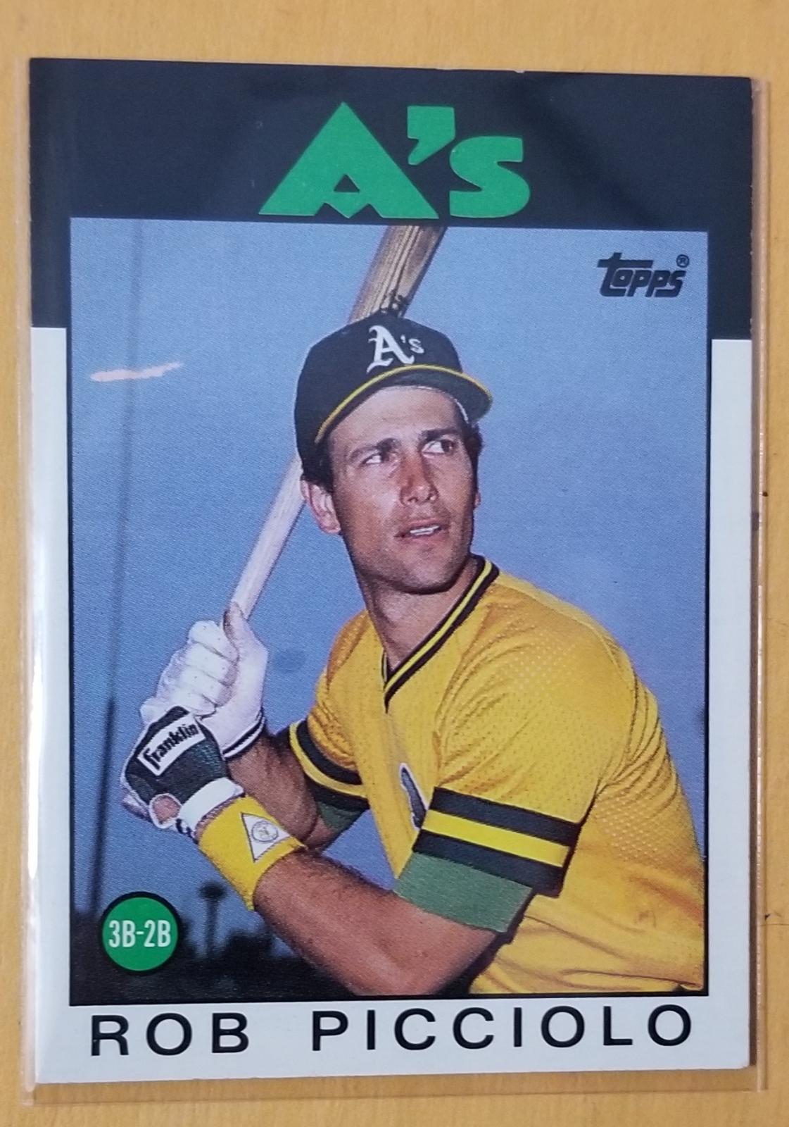 Rob Picciolo | Ungraded | 1986 Topps