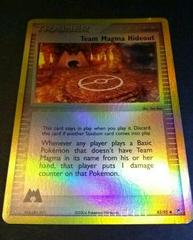Hideout [Reverse Holo] #83 Prices | Pokemon Team Magma & Team Aqua | Pokemon Cards