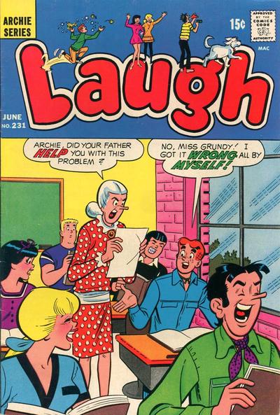 Laugh Comics #231 (1970) Prices | Laugh Comics Series