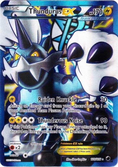 Thundurus EX #110 Prices | Pokemon Plasma Freeze | Pokemon Cards