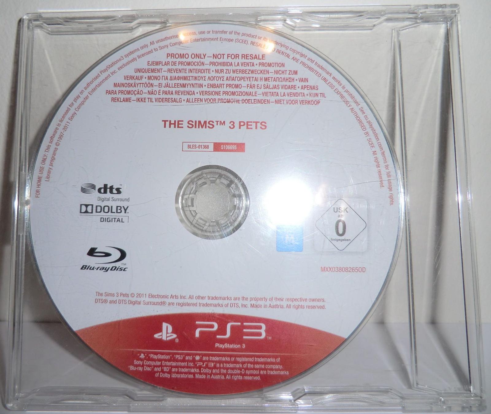 The Sims 3 Pets [Promo Only] Prices PAL Playstation 3 | Compare Loose ...