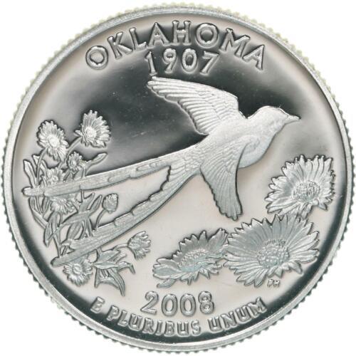 2008 D [OKLAHOMA] State Quarter Prices | Ungraded, NGC, PCGS Values