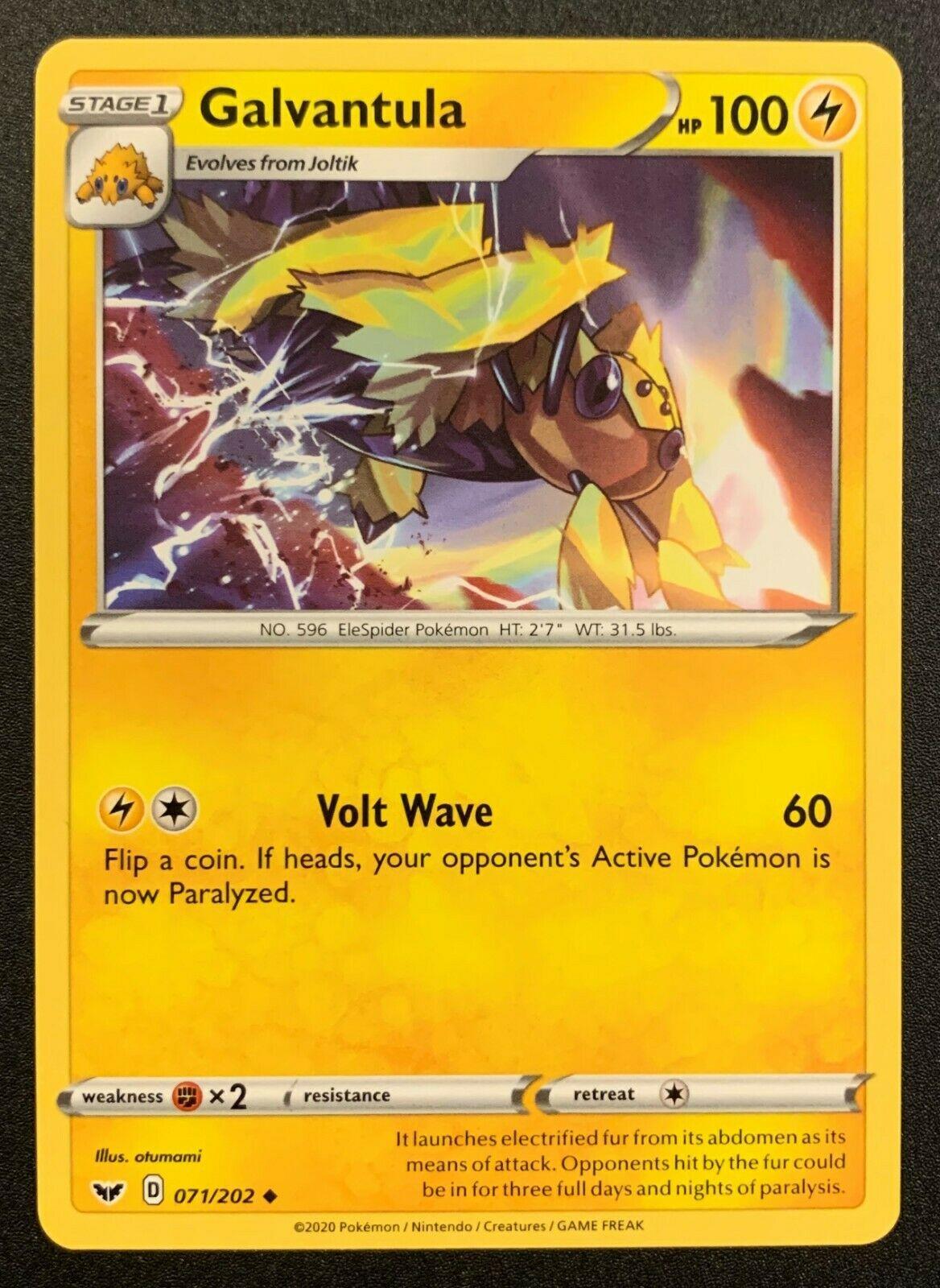 Galvantula #71 Prices | Pokemon Sword & Shield | Pokemon Cards