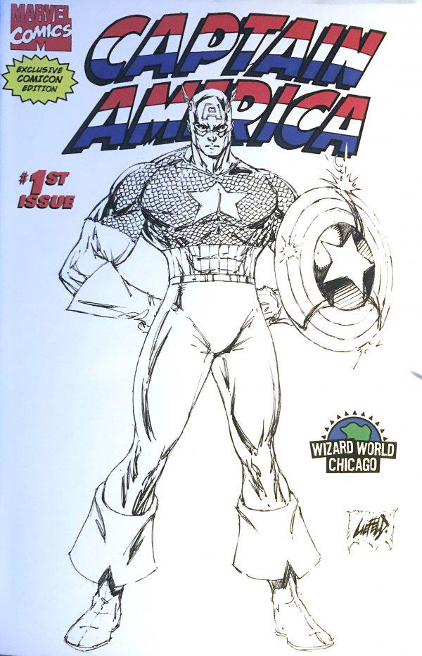 Captain America [Wizard Sketch] #1 (1996) Prices | Captain America Series