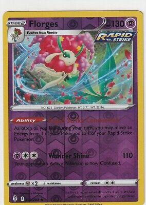 Florges [Reverse Holo] #73 Prices | Pokemon Evolving Skies | Pokemon Cards