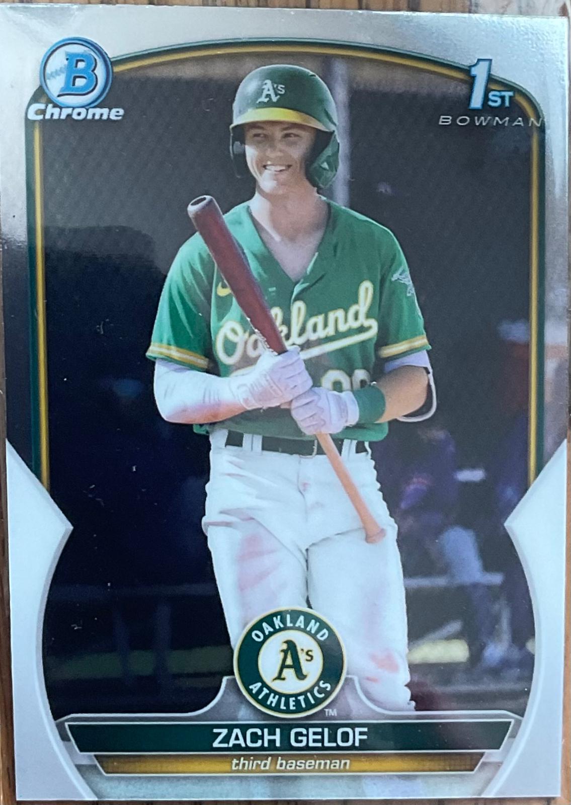 Zack Gelof #BCP-1 Prices | 2023 Bowman Chrome Prospects | Baseball Cards