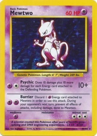 Mewtwo #10 Prices | Pokemon Base Set | Pokemon Cards