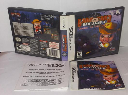 Barnyard Blast Swine of the Night | Box and Manual only | Nintendo DS
