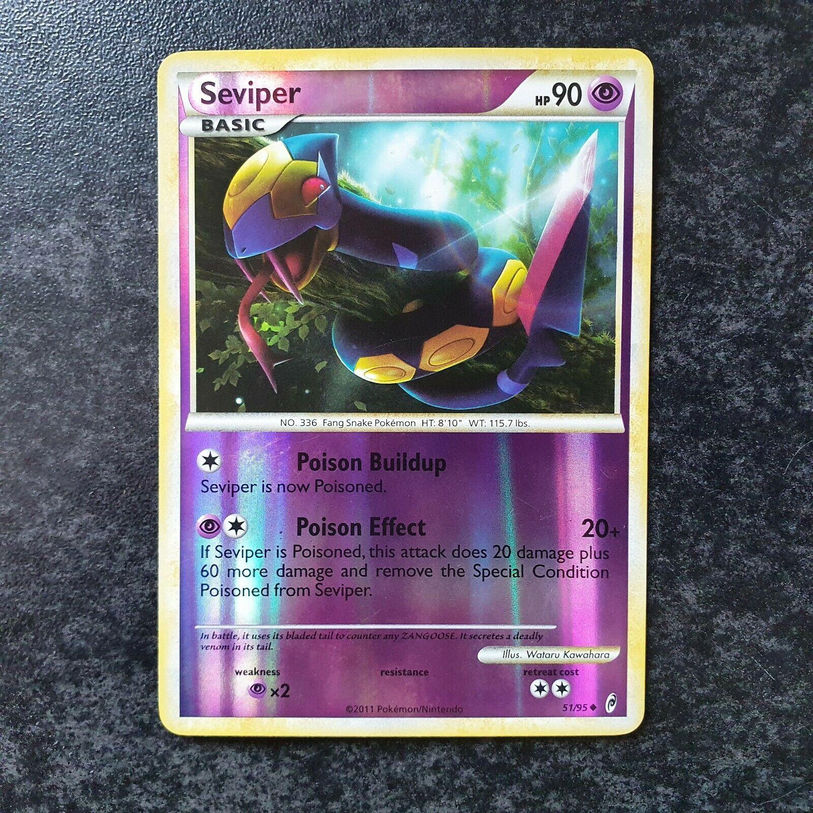 Seviper [Reverse Holo] #51 Prices | Pokemon Call of Legends | Pokemon Cards