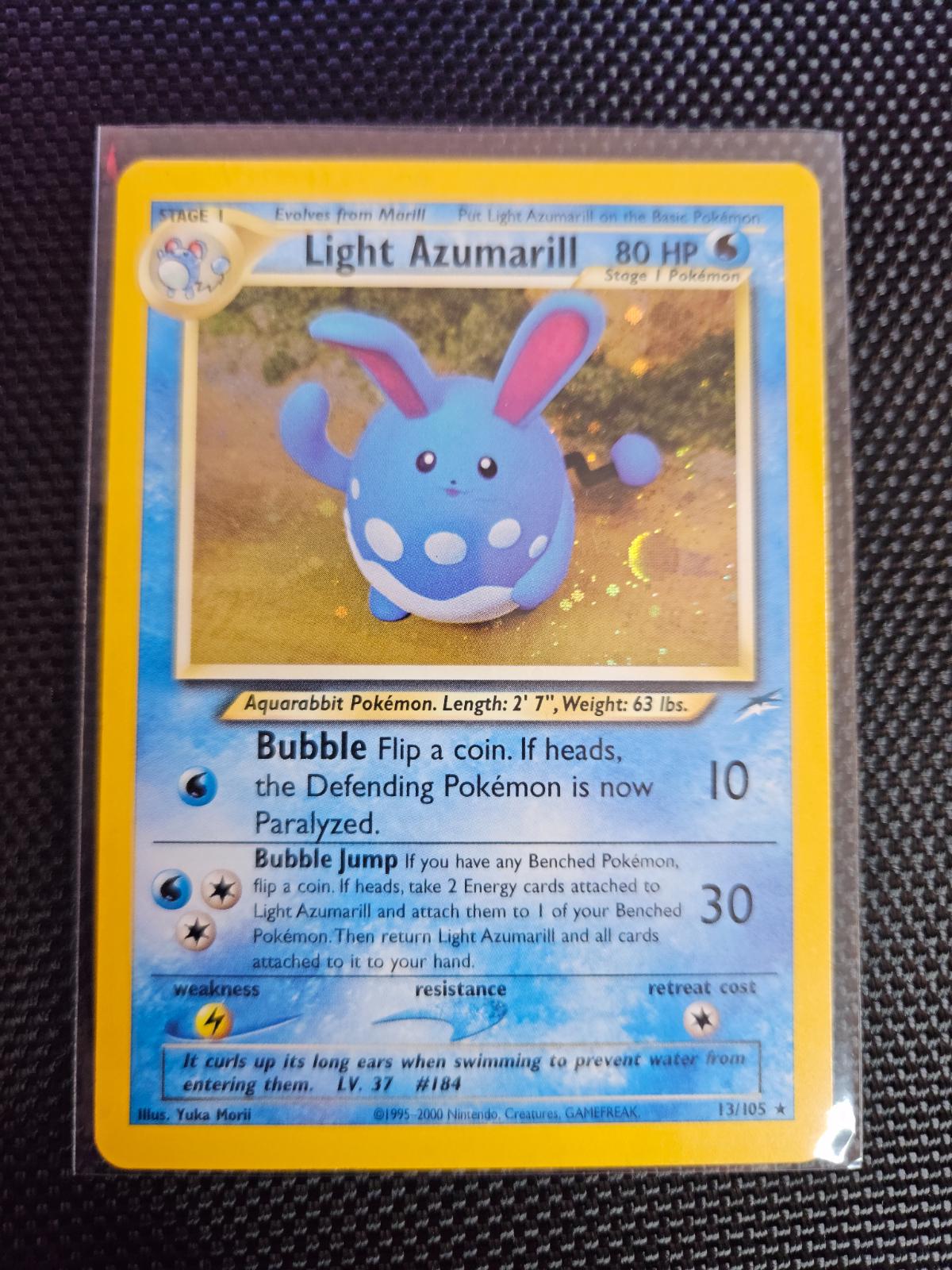 Light Azumarill | Ungraded | Pokemon Neo Destiny