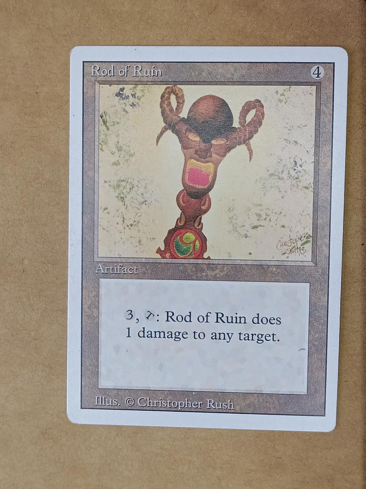Rod of Ruin | Ungraded | Magic Revised