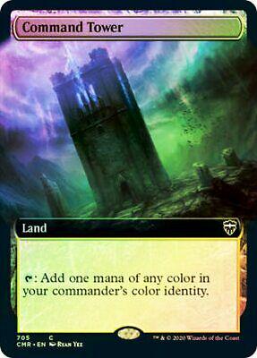 Command Tower [Extended Art Foil] #705 Prices | Magic Commander Legends ...
