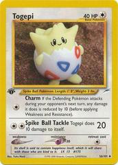 Togepi [1st Edition] #56 Prices | Pokemon Neo Destiny | Pokemon Cards