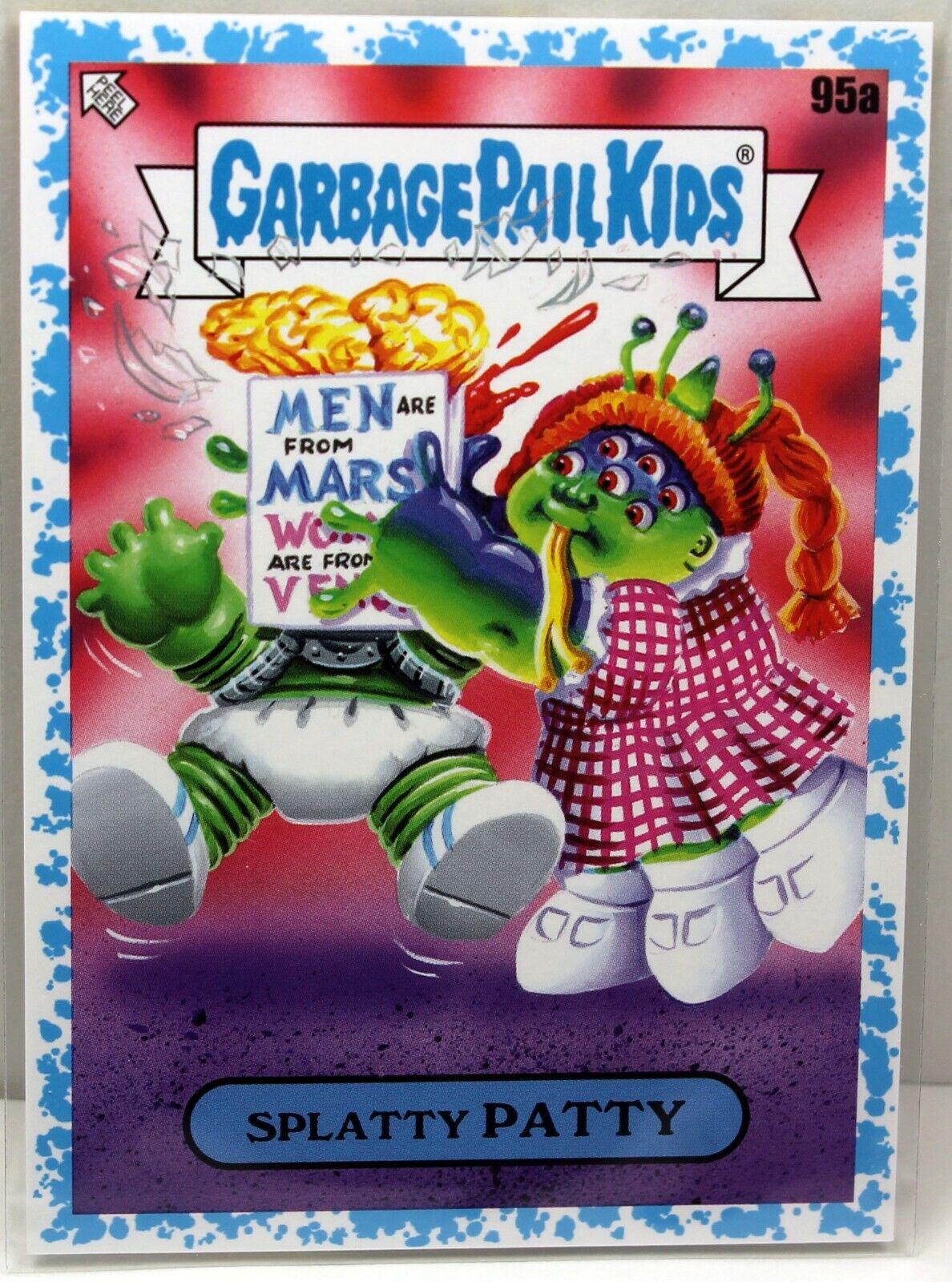 Splatty Patty [Blue] #95a Prices | Garbage Pail Kids Book Worms | GPK Cards