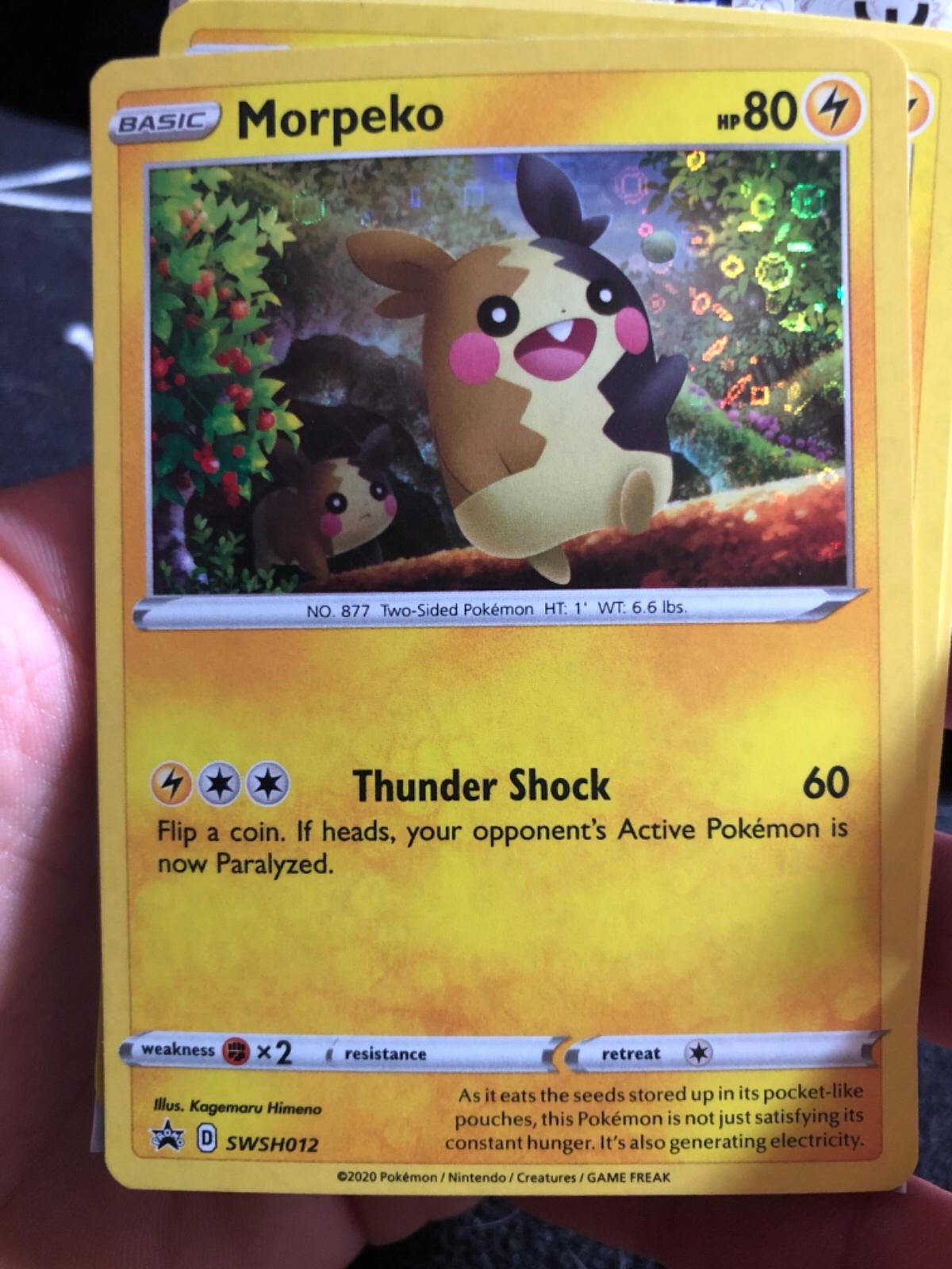 Morpeko #SWSH012 Prices | Pokemon Promo | Pokemon Cards