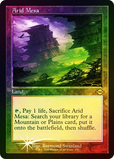 Arid Mesa [Foil Etched] #436 Prices | Magic Modern Horizons 2 | Magic Cards