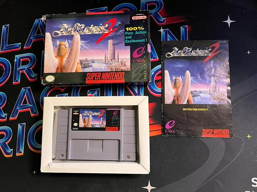 ActRaiser 2 | Item, Box, and Manual | Super Nintendo