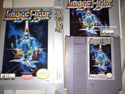 Image Fight | Item, Box, and Manual | NES