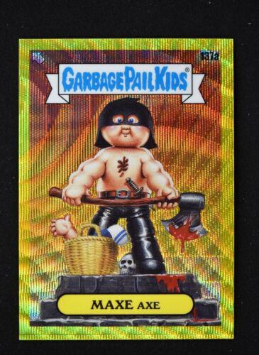 MAXE AXE [Yellow Wave] #137a Prices | 2021 Garbage Pail Kids Chrome ...