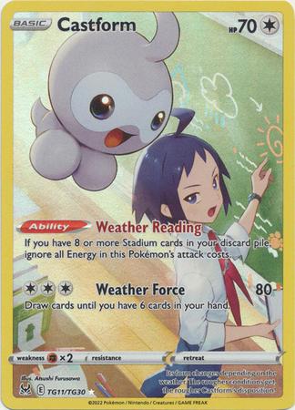 Castform #TG11 Prices | Pokemon Lost Origin | Pokemon Cards