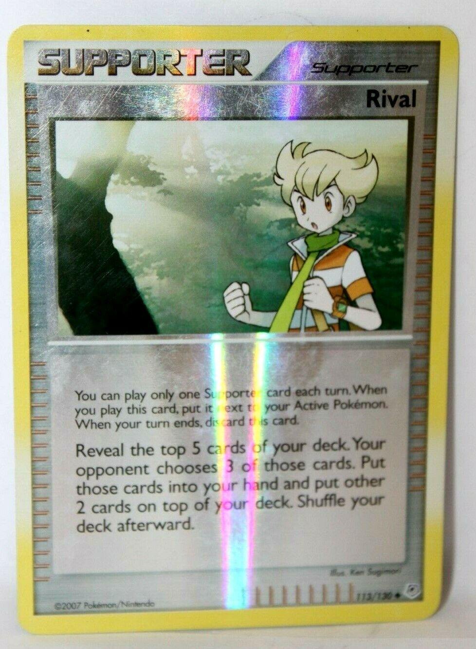Rival [Reverse Holo] #113 Prices | Pokemon Diamond & Pearl | Pokemon Cards