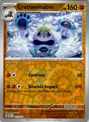 Crabominable [Reverse Holo] #115 Prices | Pokemon Obsidian Flames ...