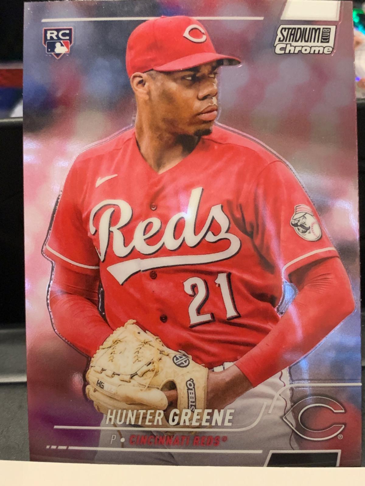 Hunter Greene #133 Prices [Rookie] | 2022 Stadium Club Chrome ...