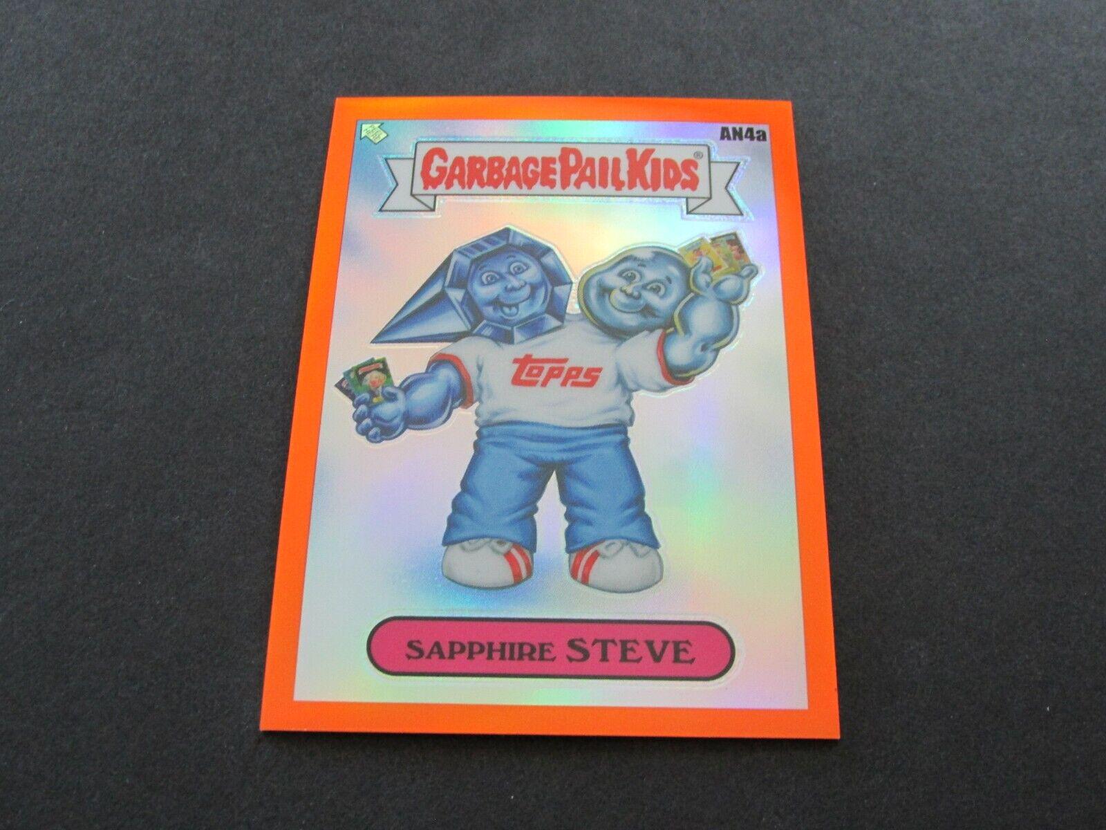 SAPPHIRE STEVE [Orange] #AN4a Prices | 2021 Garbage Pail Kids Chrome ...