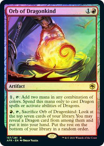 Orb of Dragonkind [Foil] #157 Prices | Magic Adventures in the ...