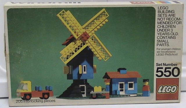 Windmill #550 LEGO Set Prices | New, Boxed, Loose Values