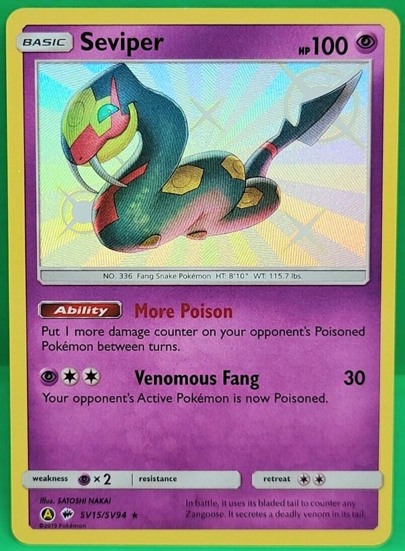 Seviper #SV15 Prices | Pokemon Hidden Fates | Pokemon Cards