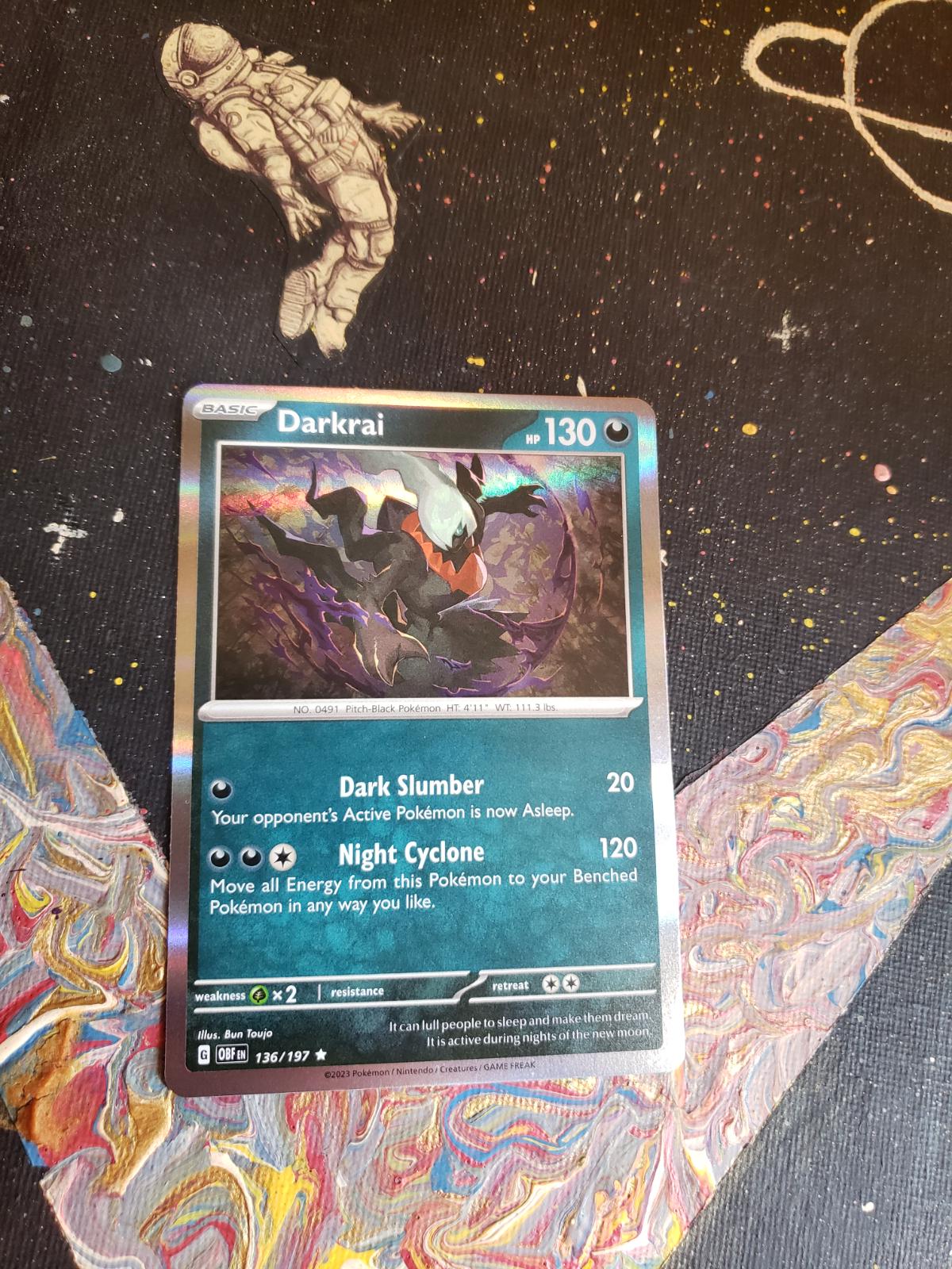 Darkrai [Holo] #136 Prices | Pokemon Obsidian Flames | Pokemon Cards