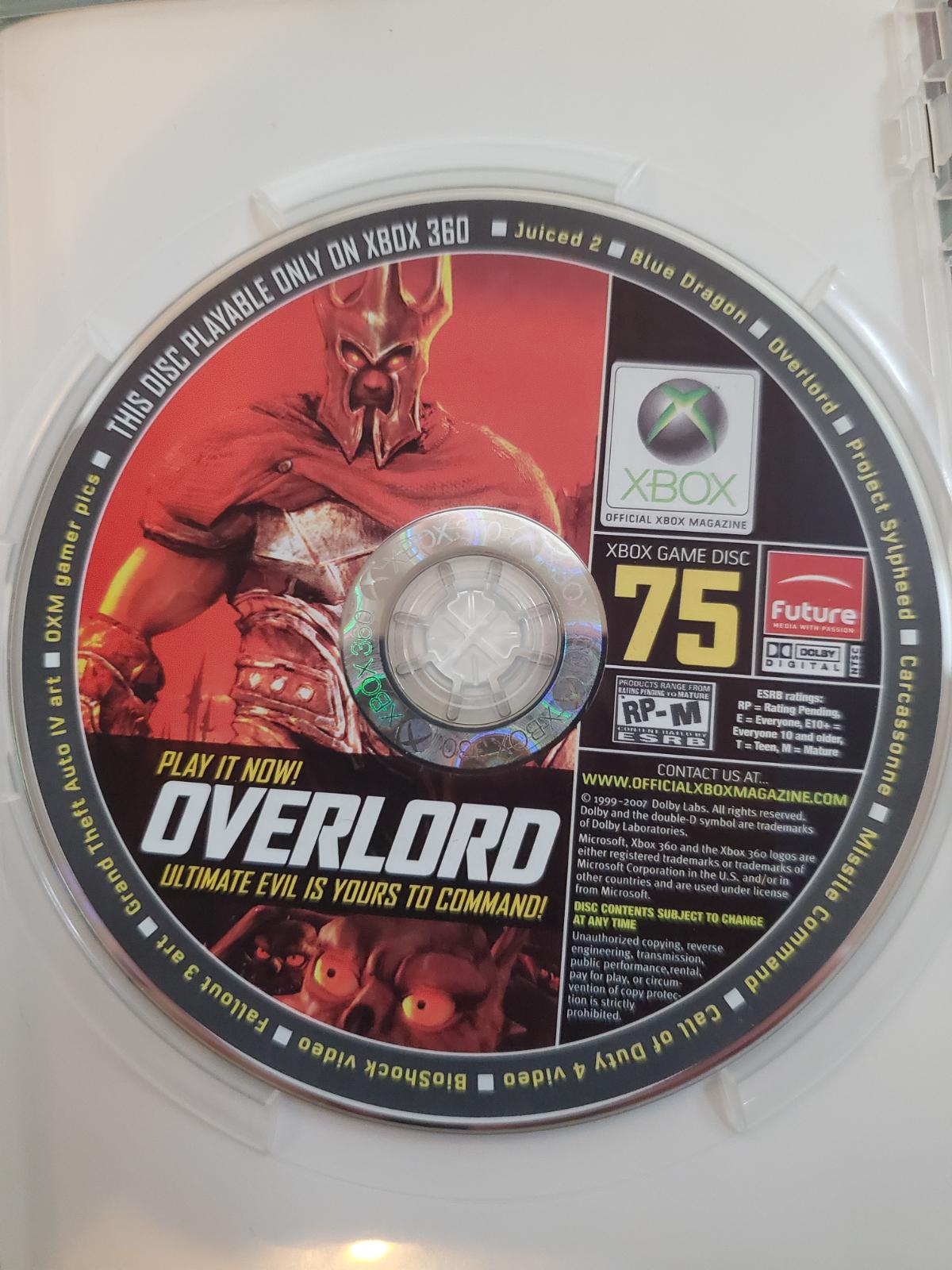Official Xbox Magazine Demo Disc 75 Prices Xbox 360 | Compare Loose ...
