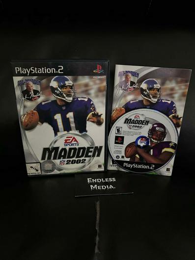 Madden 2002 | Item, Box, and Manual | Playstation 2