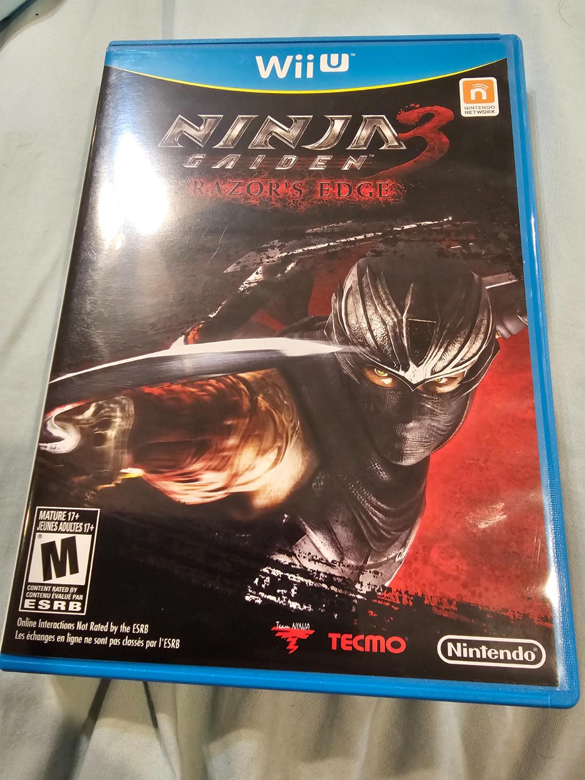 Ninja Gaiden 3: Razor's Edge | Item, Box, and Manual | Wii U