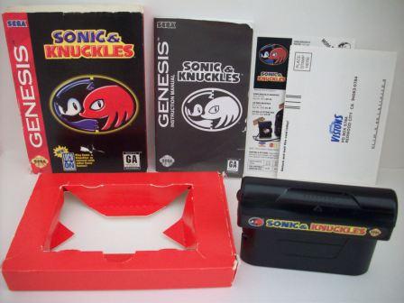 Sonic & Knuckles | Item, Box, and Manual | Sega Genesis