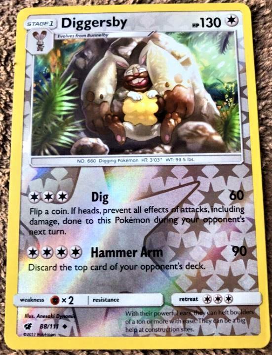 Diggersby [Reverse Holo] #88 Prices | Pokemon Crimson Invasion ...