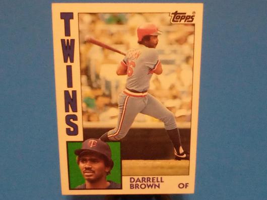 Darrell Brown | Ungraded | 1984 Topps