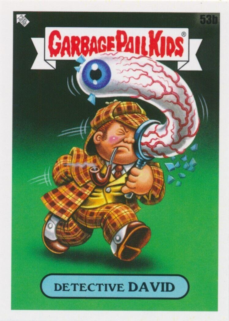 Detective David #53b Prices | Garbage Pail Kids Book Worms | GPK Cards