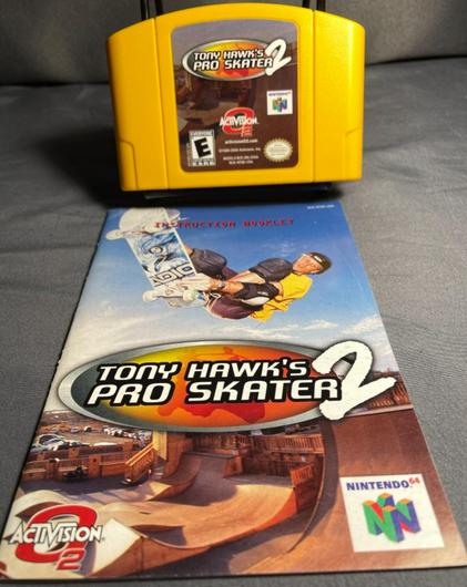 Tony Hawk 2 | Item and Manual only | Nintendo 64