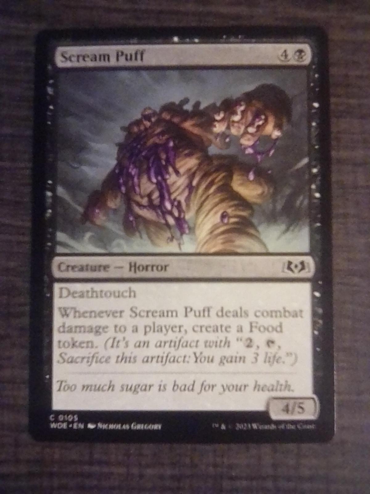 Scream Puff #105 Prices | Magic Wilds of Eldraine | Magic Cards