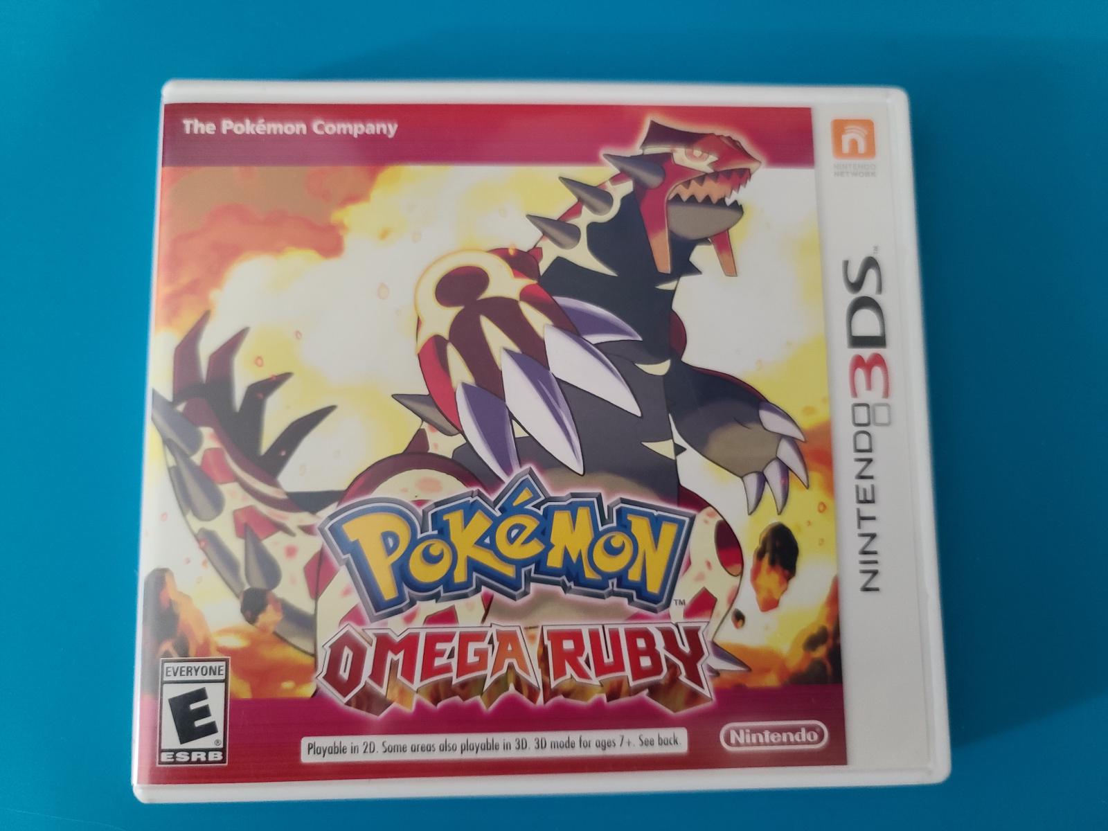 Pokemon Omega Ruby | Item, Box, and Manual | Nintendo 3DS