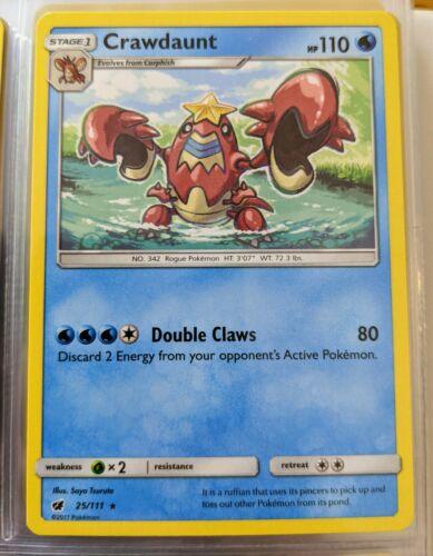 Crawdaunt #25 Prices | Pokemon Crimson Invasion | Pokemon Cards