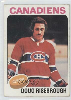 Doug Risebrough #107 Prices | 1975 Topps | Hockey Cards