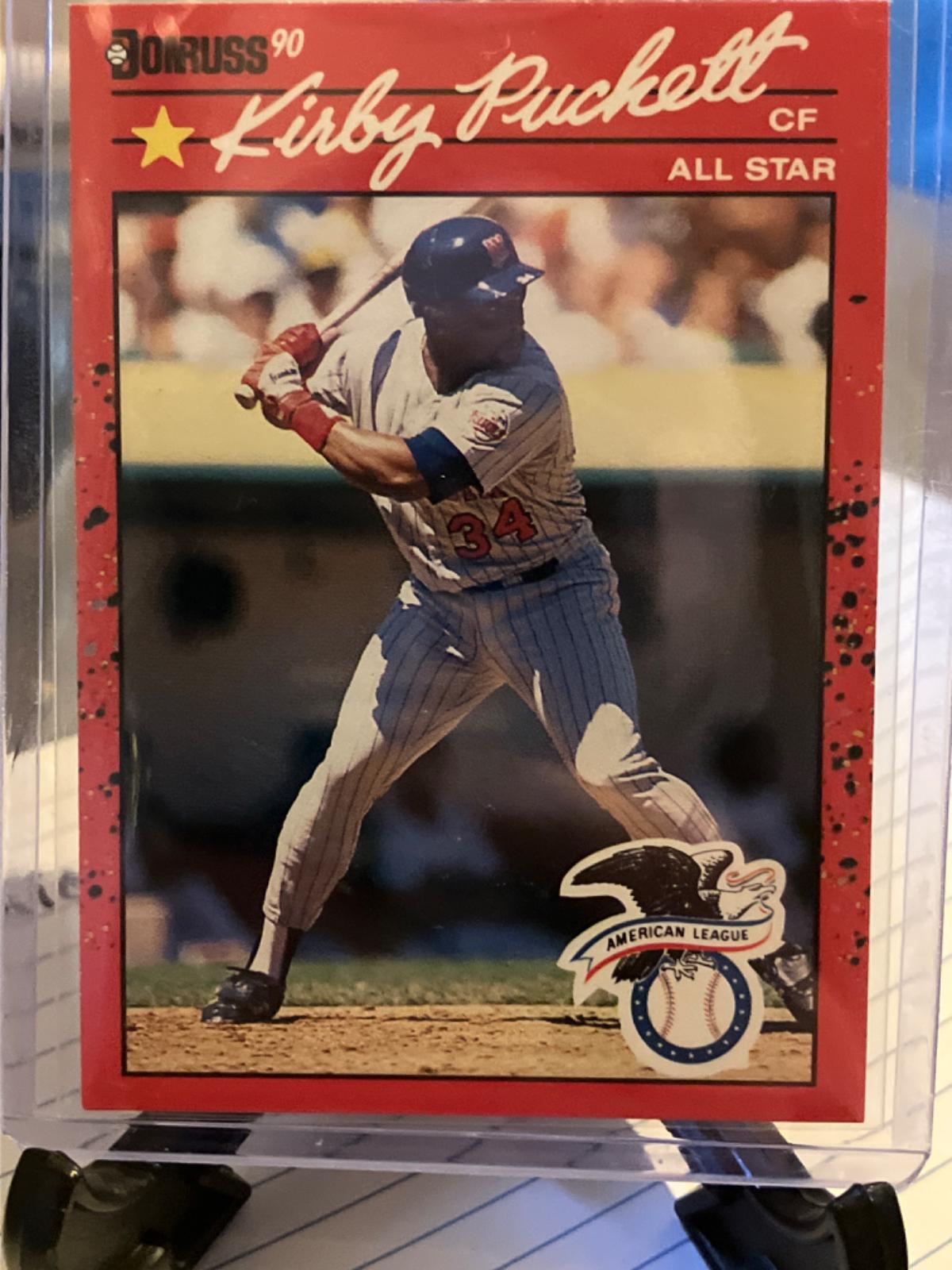 Kirby Puckett [Error] | Ungraded | 1990 Donruss