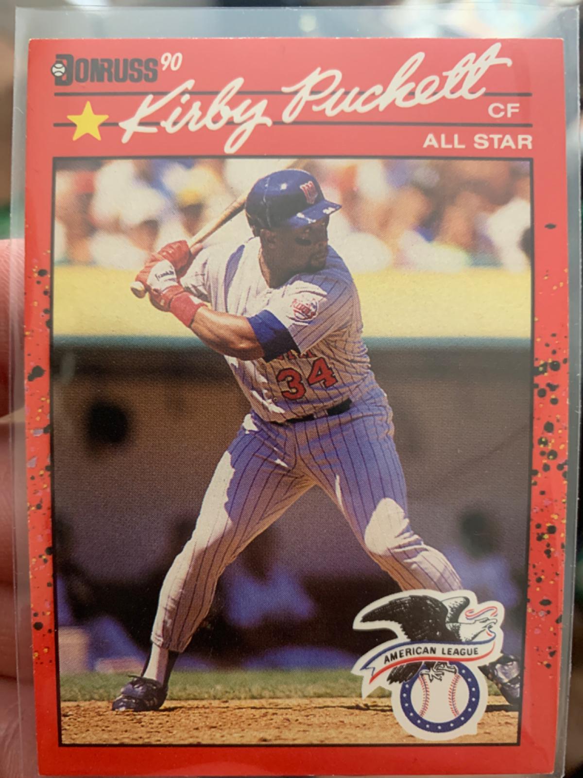 Kirby Puckett [Error] | Ungraded | 1990 Donruss