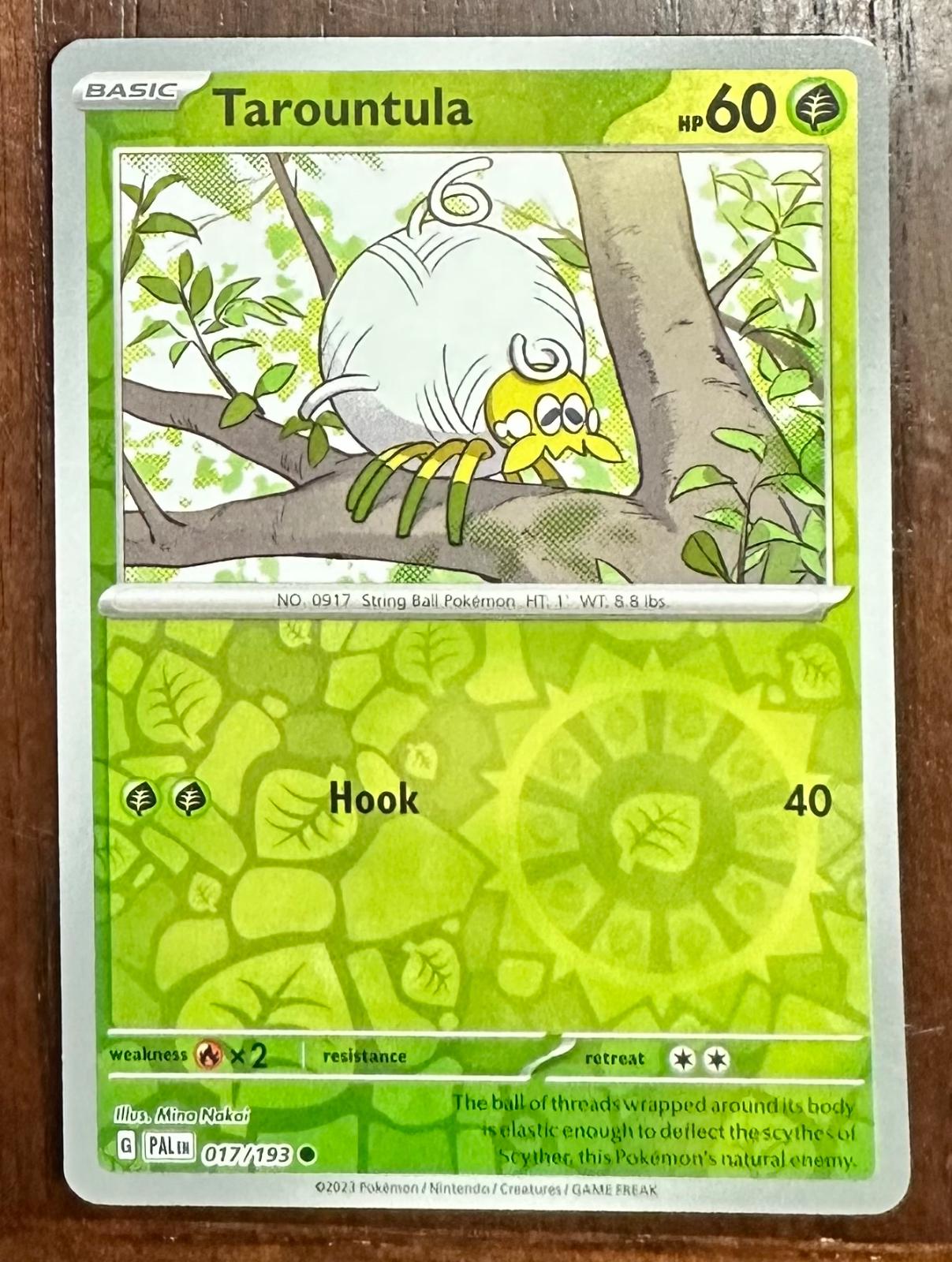 Tarountula [Reverse Holo] #17 Prices | Pokemon Paldea Evolved | Pokemon ...