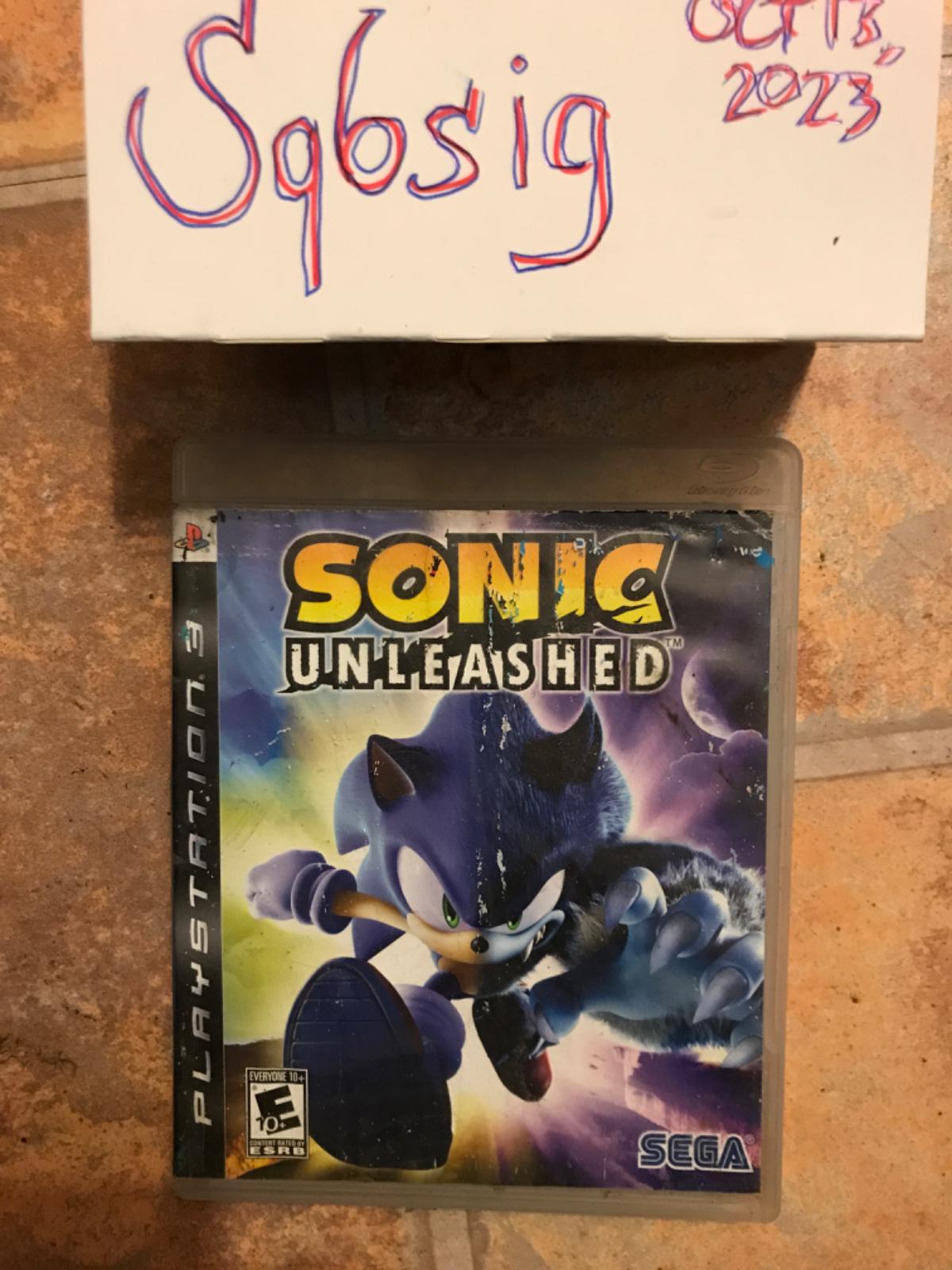 Sonic Unleashed | Item, Box, and Manual | Playstation 3