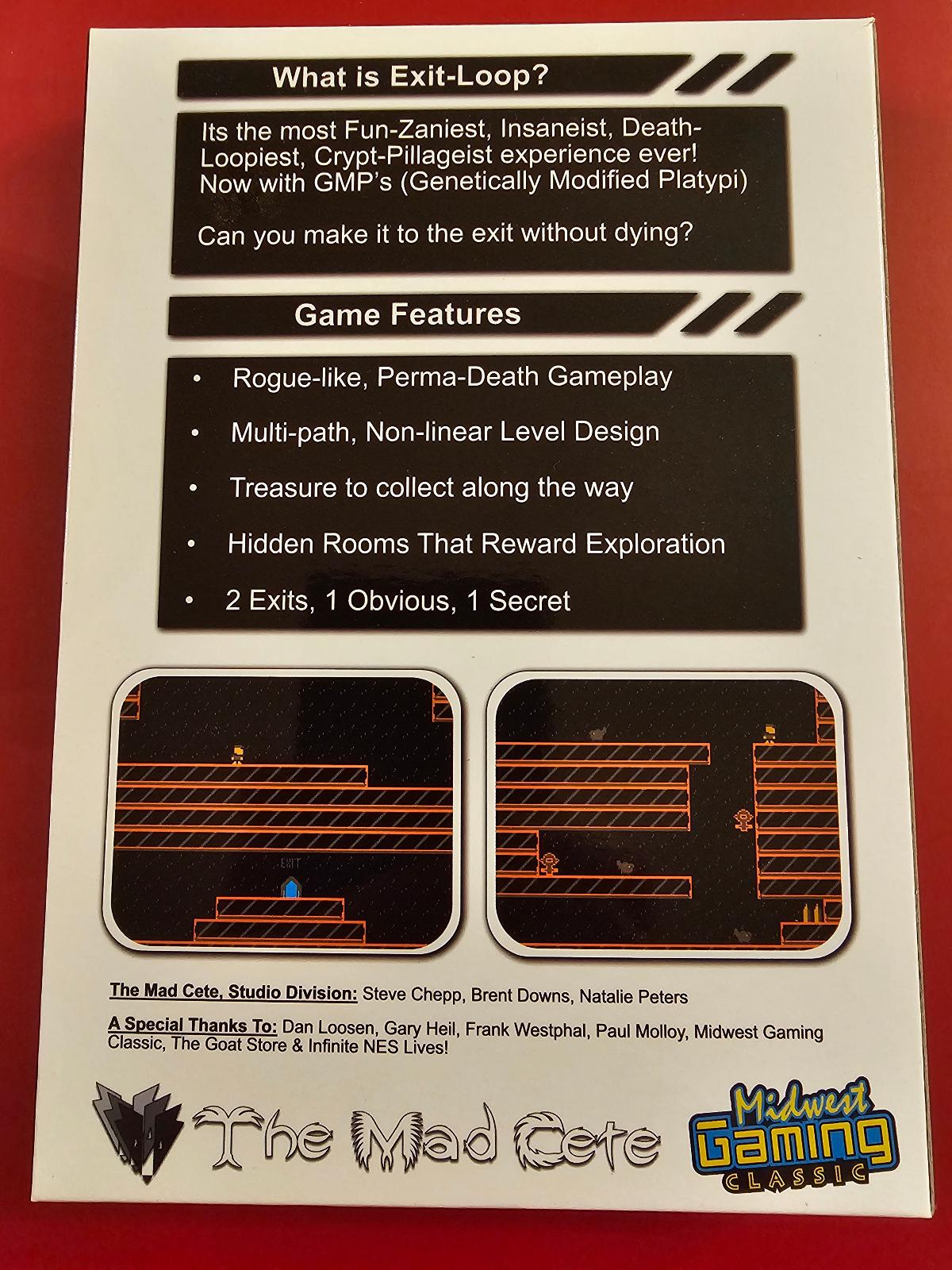 Exit Loop Prices NES | Compare Loose, CIB & New Prices Exit Loop Prices NES | Compare Loose, CIB & New Prices