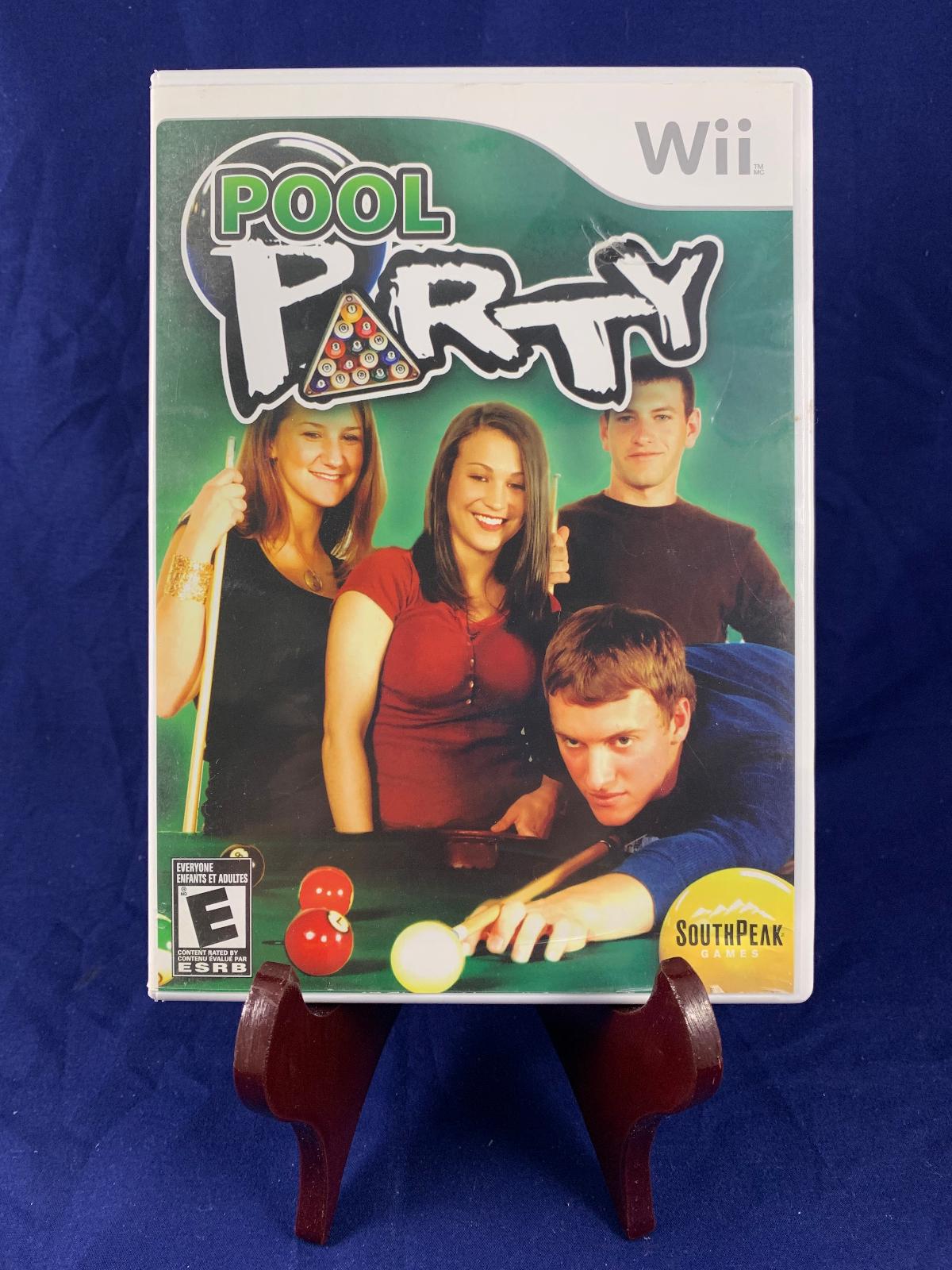 Pool Party | Item, Box, and Manual | Wii
